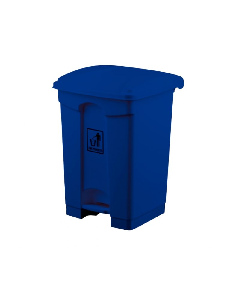 Contentor azul c/pedal 30L – Reilis